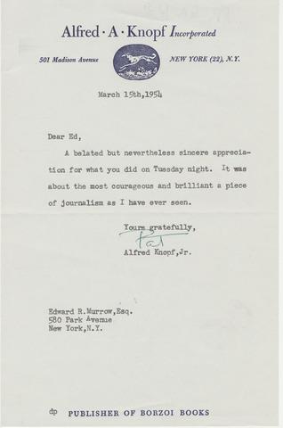 Edward R. and Janet Brewster Murrow papers | Five College Compass