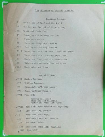 Harris Hawthorne Wilder Papers | Five College Compass